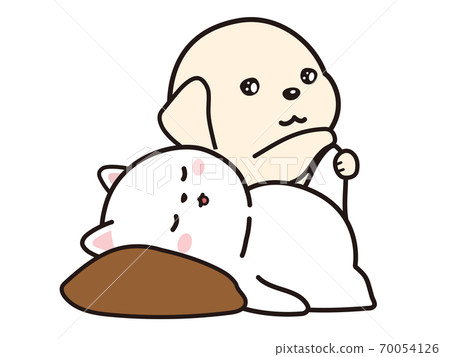 Cat undergoing manipulative treatment - Stock Illustration [70054126 ...