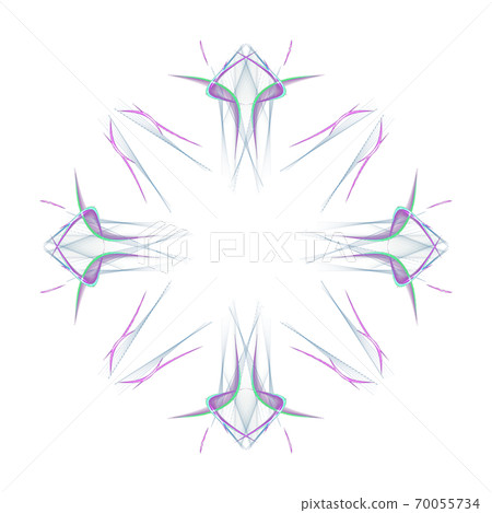 Beautiful rectangle (transparent PNG... - Stock Illustration [70055734 ...