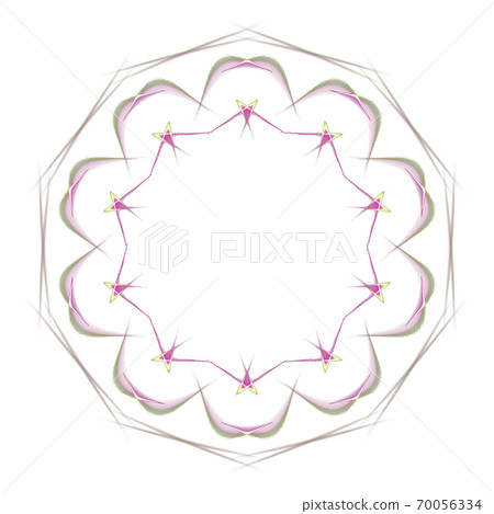 Beautiful decagon (transparent PNG background)... - Stock Illustration ...