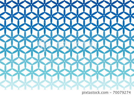 Japanese style pattern light blue - Stock Illustration [70079274] - PIXTA