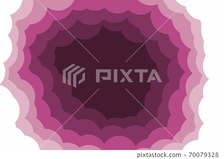 Purple cloud frame - Stock Illustration [70079328] - PIXTA