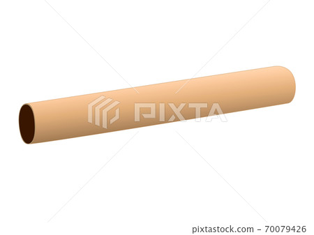 Paper pipe - Stock Illustration [70079426] - PIXTA
