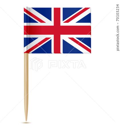 united kingdom flag toothpick - Stock Illustration [70103234] - PIXTA
