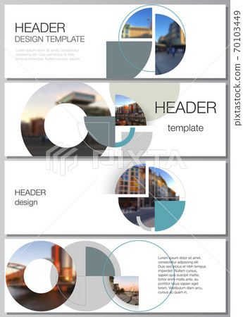 Vector layout of headers, banner design... - Stock Illustration ...