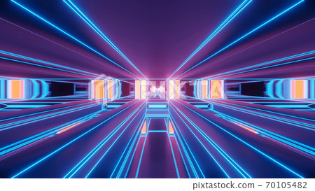 Ultraviolet Light Shadow Iridescence 4k uhd 3d... - Stock Illustration ...