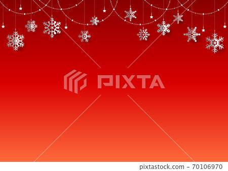 Christmas background frame red with glitter... - Stock Illustration ...