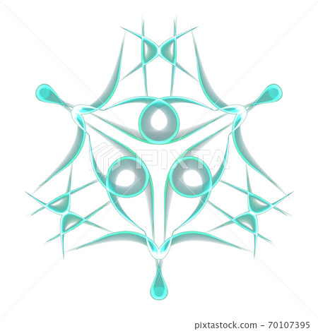 Beautiful triangle (transparent PNG background)... - Stock Illustration ...