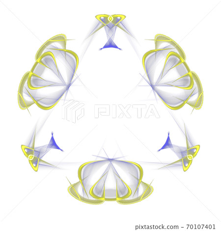 Beautiful triangle (transparent PNG background)... - Stock Illustration ...