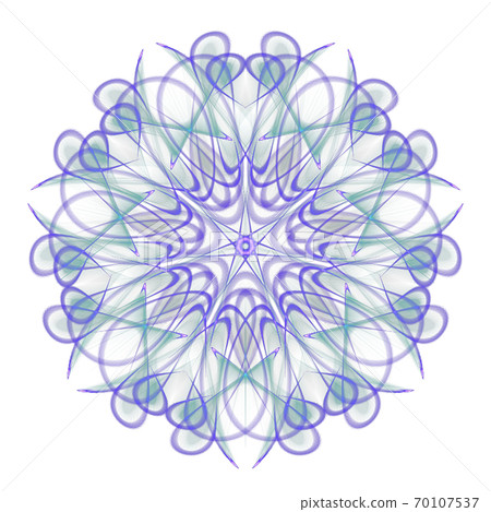 Beautiful heptagon (transparent PNG background)... - Stock Illustration ...