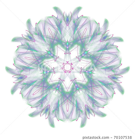 Beautiful heptagon (transparent PNG background)... - Stock Illustration ...