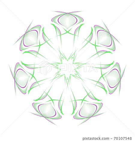 Beautiful heptagon (transparent PNG background)... - Stock Illustration ...