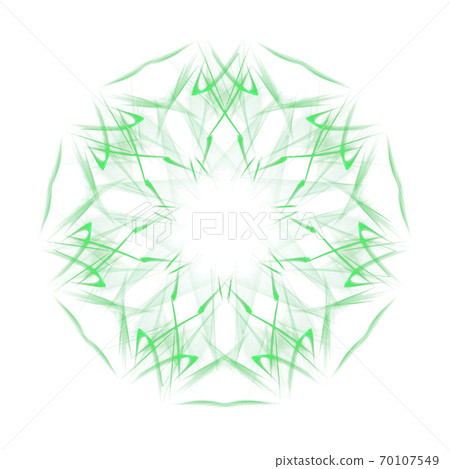 Beautiful heptagon (transparent PNG background)... - Stock Illustration ...