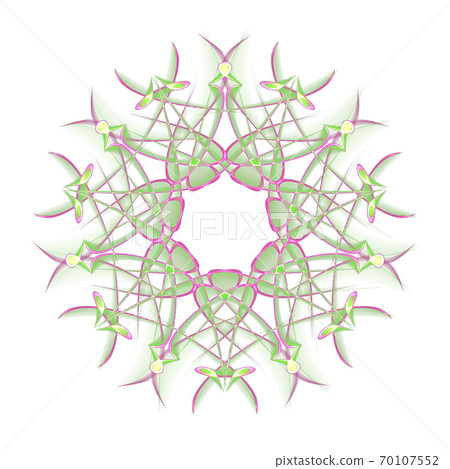 Beautiful heptagon (transparent PNG background)... - Stock Illustration ...