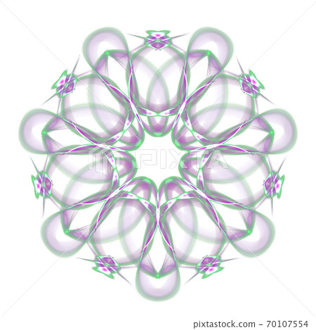 Beautiful heptagon (transparent PNG background)... - Stock Illustration ...