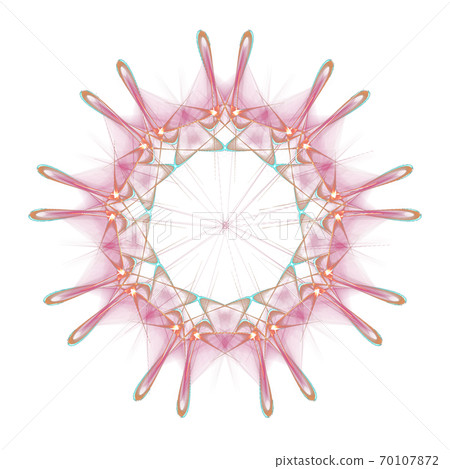 Beautiful nonagon (transparent PNG background)... - Stock Illustration ...