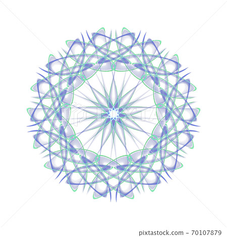 Beautiful nonagon (transparent PNG background)... - Stock Illustration ...