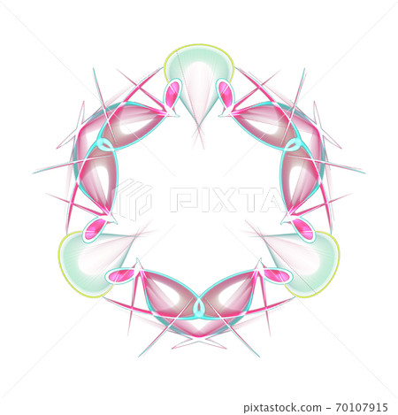 Beautiful triangle (transparent PNG background)... - Stock Illustration ...