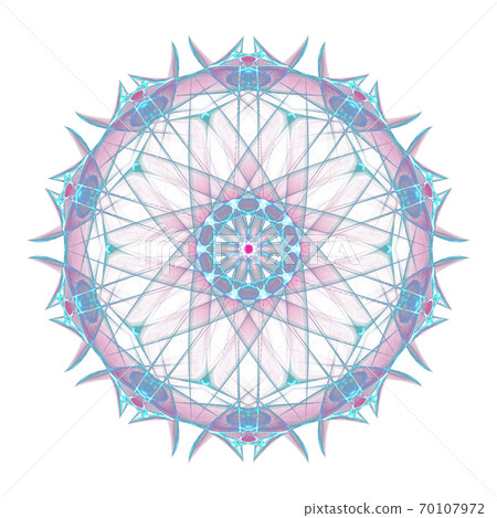 Beautiful decagon (transparent PNG background)... - Stock Illustration ...