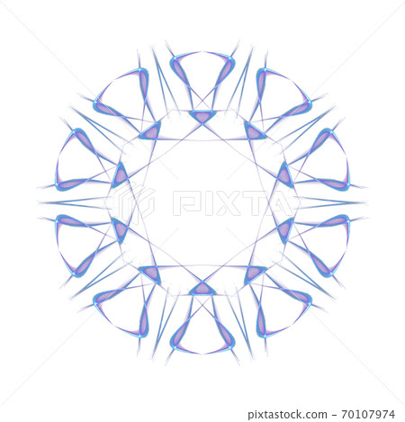 Beautiful decagon (transparent PNG background)... - Stock Illustration ...