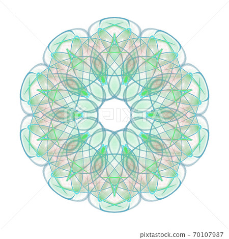 Beautiful decagon (transparent PNG background)... - Stock Illustration ...