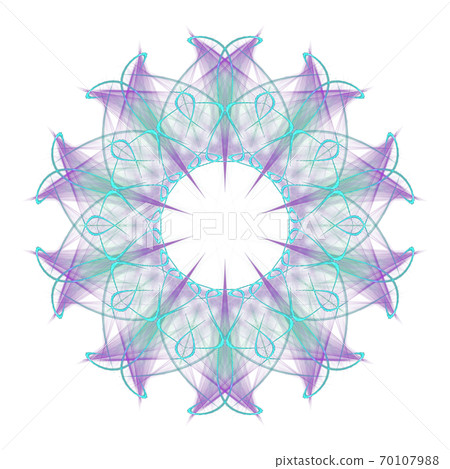 Beautiful decagon (transparent PNG background)... - Stock Illustration ...