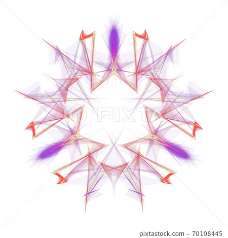 Beautiful triangle (transparent PNG background)... - Stock Illustration ...