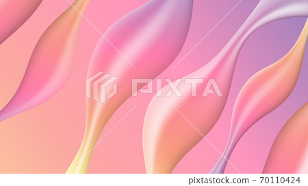 Fluid style wallpaper or abstract colorful flow... - Stock Illustration ...