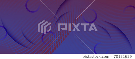 Red Dynamic Abstract. Fluid Shapes Pattern. 3d - Stock Illustration ...