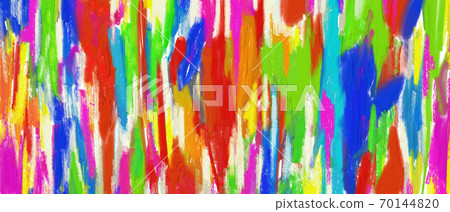 Colorful vivid color action paint background - Stock Illustration ...