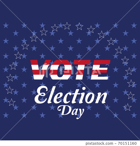 Election day poster - Stock Illustration [70151160] - PIXTA