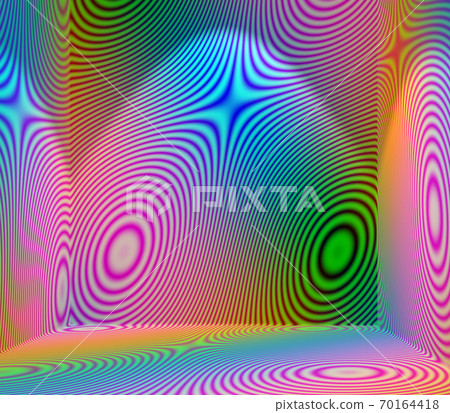 multi colored bright wall background. 3d rendering - Stock Illustration ...