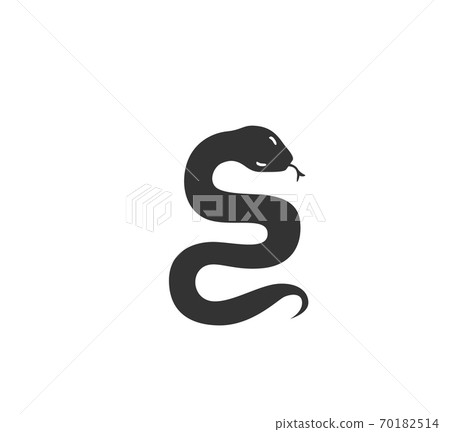 Python Snake Silhouette