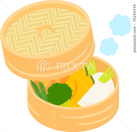 Steamed vegetables - Stock Illustration [70204334] - PIXTA