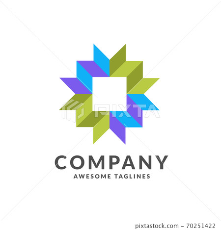 color, icon, logo - Stock Illustration [70251422] - PIXTA