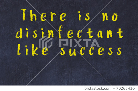 Chalk wise inscription on black chalkboard - Stock Illustration ...