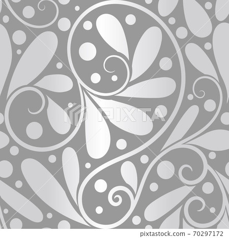White and silver abstract seamless pattern. - Stock Illustration ...
