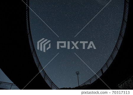 Stars of Hoshinomura Observatory in Tamura... - Stock Photo [70317313 ...