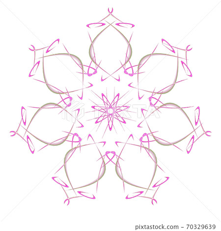 Beautiful heptagon (transparent PNG background)... - Stock Illustration ...