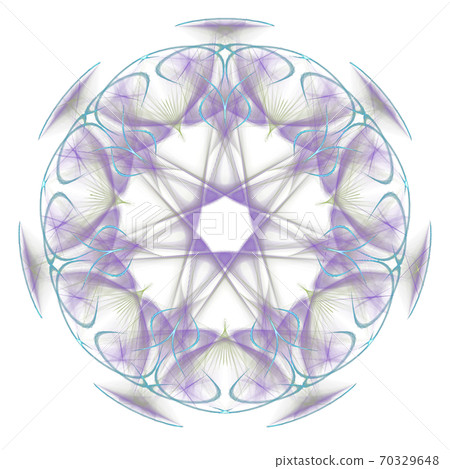 Beautiful heptagon (transparent PNG background)... - Stock Illustration ...