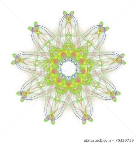 Beautiful nonagon (transparent PNG background)... - Stock Illustration ...