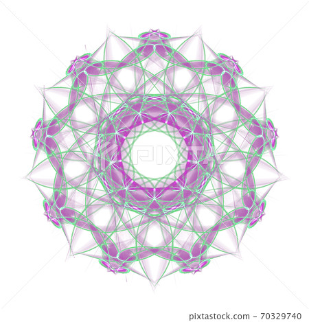 Beautiful nonagon (transparent PNG background)... - Stock Illustration ...