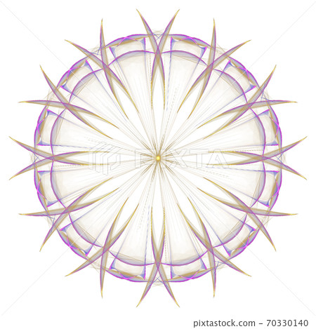 Beautiful dodecagon (transparent PNG... - Stock Illustration [70330140 ...