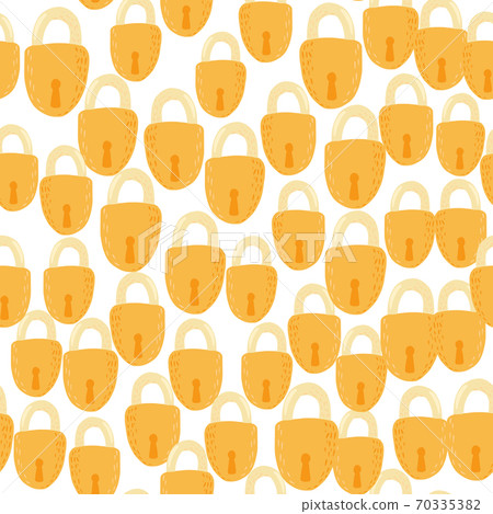 Seamless random isolated pattern with bright... - Stock Illustration ...