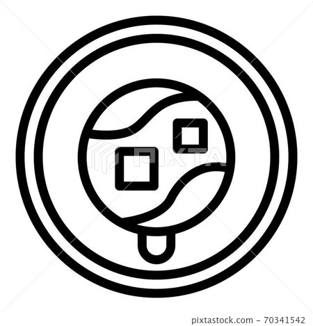 Sugar jar icon, outline style - Stock Illustration [70341542] - PIXTA