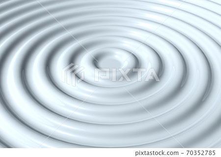 Ripples 3D illustration - Stock Illustration [70352785] - PIXTA