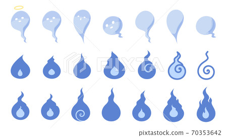 Soul illustration material set_icon_missing soul - Stock Illustration ...