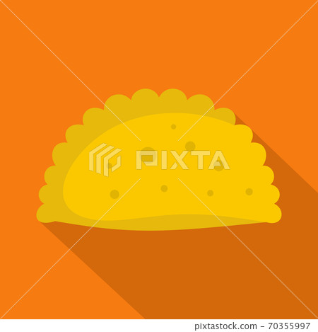 Pattie icon, flat style - Stock Illustration [70355997] - PIXTA