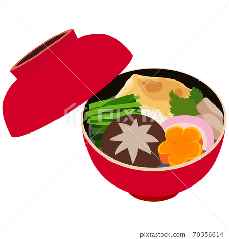 Illustration material Zoni, Zoni, New Year's... - Stock Illustration ...