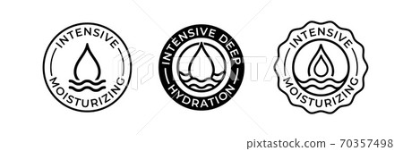 Hydrate icon, hydration moisturizer drop of... - Stock Illustration ...