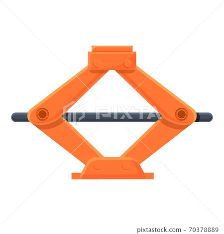 Car lifter icon, cartoon style - Stock Illustration [70378889] - PIXTA